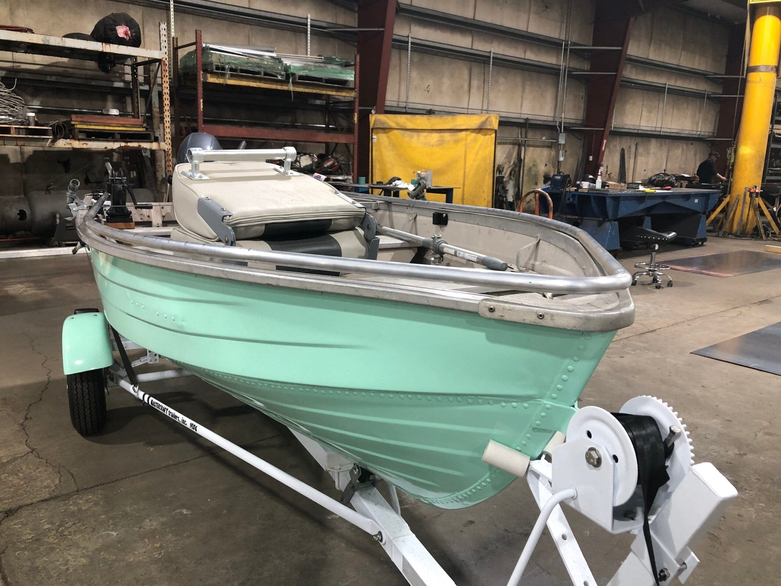Enhancing a Classic: Custom Railings for a MirroCraft Fishing Boat ...